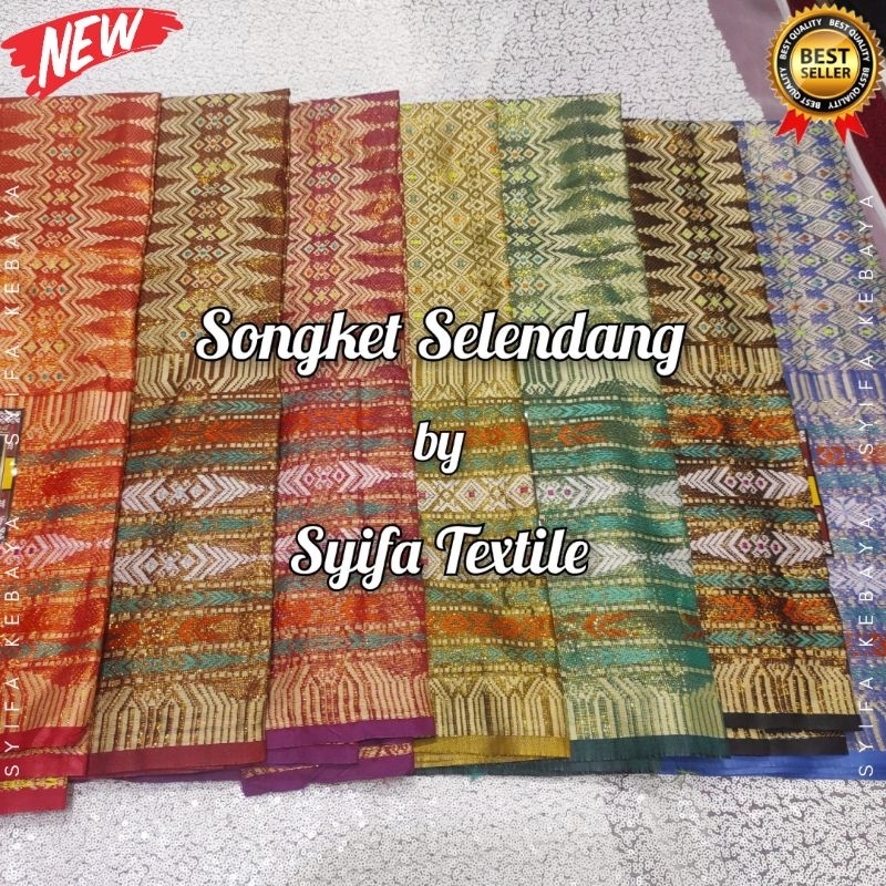 Jual Songket Palembang / Songket Selendang / Kain Songket dan Selendang ...