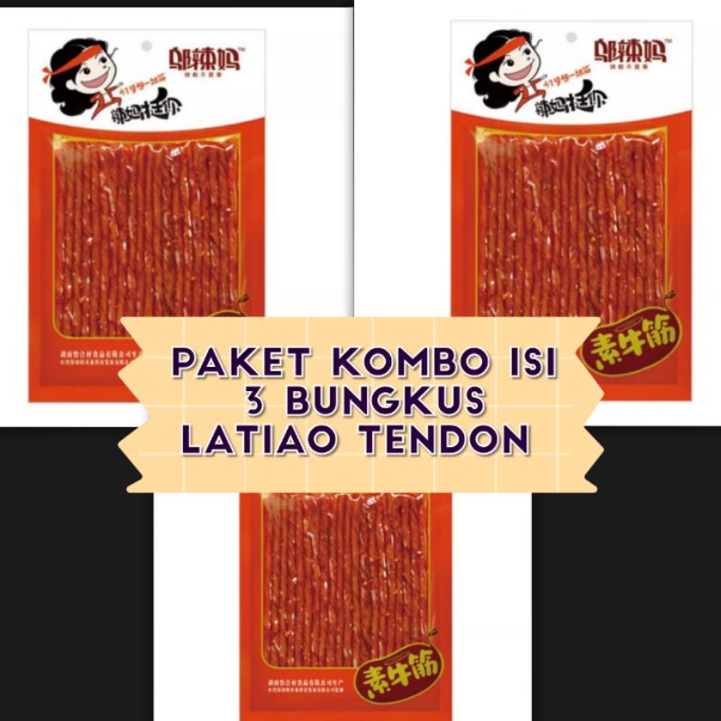 Jual [HALAL] Paket Isi 3 Bungkus WULAMA Latiao | Shopee Indonesia