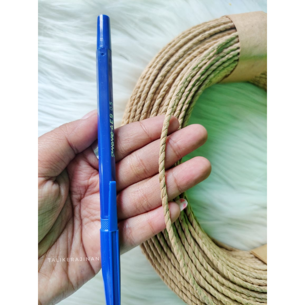 Jual TALI KERTAS KRAFT TALI PAPER BAG ANYAMAN KURSI TALI LOOM | Shopee ...