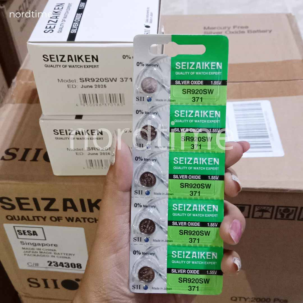 Jual Seizaiken SR920SW / 371 / SR 920 SW Original Baterai Seizaiken ...