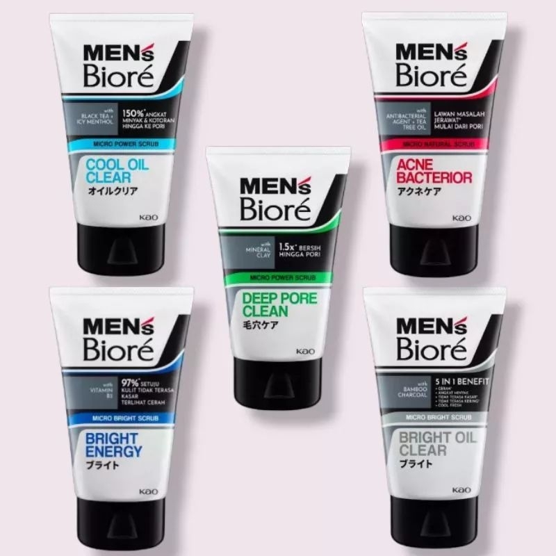 Jual Biore Men Facial Form 100g | Shopee Indonesia