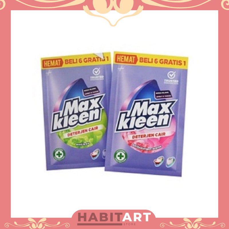 Jual Maxkleen Deterjen Cair Sachet 30 ml | Shopee Indonesia