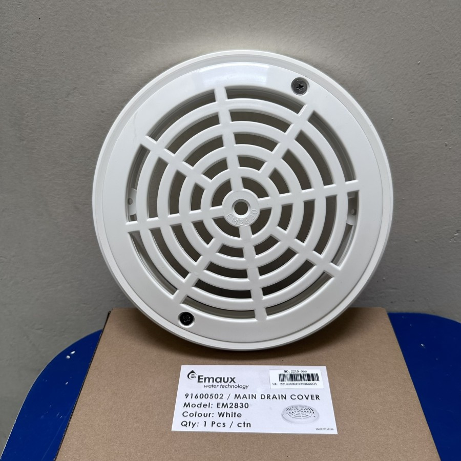 Jual EMAUX MAIN DRAIN COVER EM2830 8.5 inch MAINDRAIN BOTTOM DRAIN ...