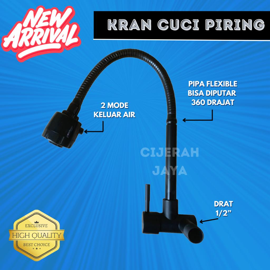 Jual KRAN BAK CUCI PIRING MEJA TANAM FLEXIBEL / KERAN BCP TANAM MEJA ...