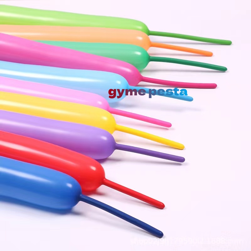 Jual [GP] 1pc Balon Latex Pentil Twist panjang Magic Cacing Balloon ...