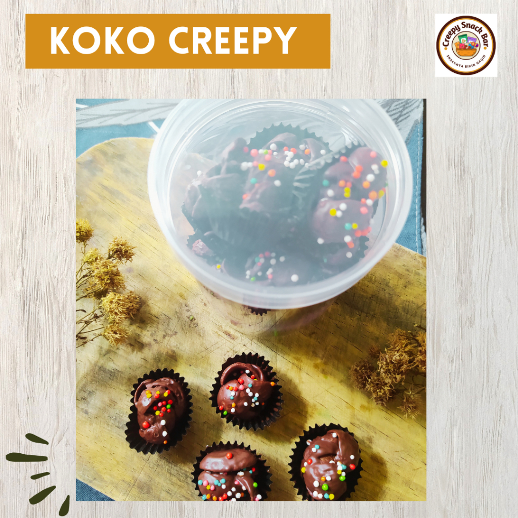 Jual Creepy Coco Crunch Coklat [150 gr] // Snack Ringan | Shopee Indonesia