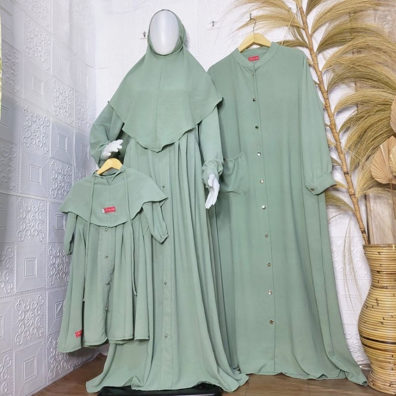 Jual Dijastore Kanaya Gamis Crinkle Couple Ibu dan Anak | Shopee Indonesia