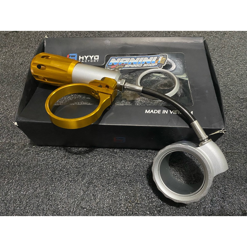 Jual Hidrolik Preload Adjuster HPA CNC Per Shock Klik Fungsi Universal | Shopee Indonesia