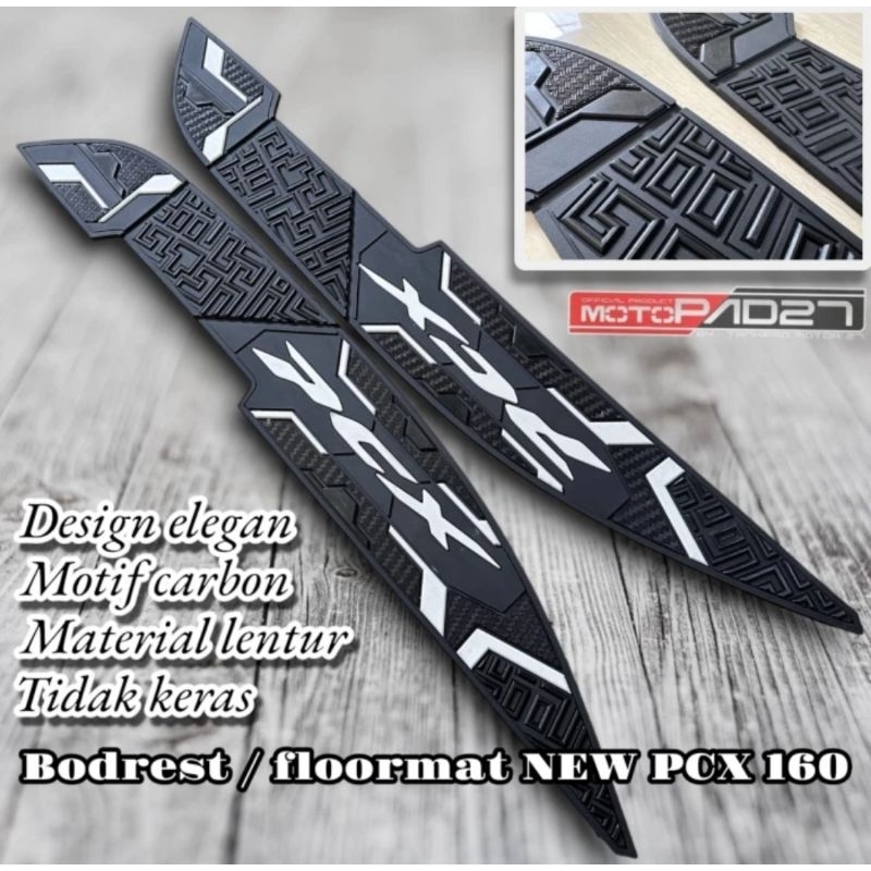 Jual Karpet Motor PCX 160 Motopad27 Biru | Shopee Indonesia