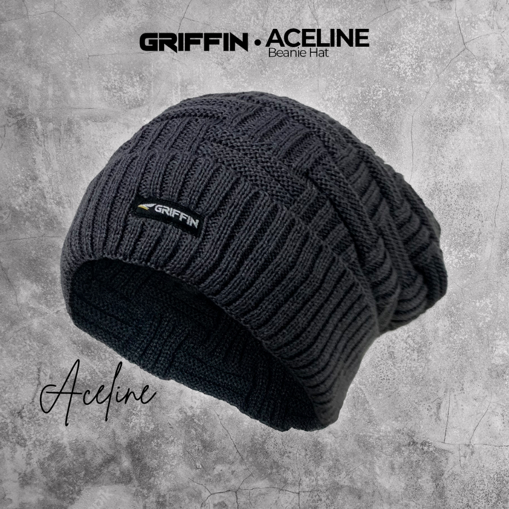 Jual Kupluk Pria Dewasa Rajut Motif Keren Aceline by Griffin | Shopee ...