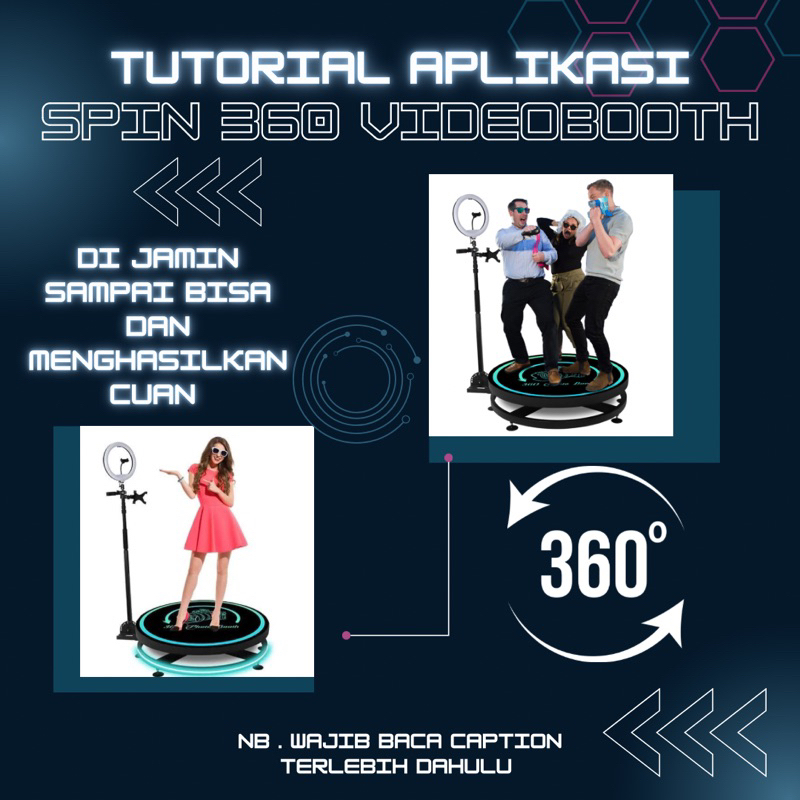 Jual tutorial aplikasi spin 360 videobooth | Shopee Indonesia