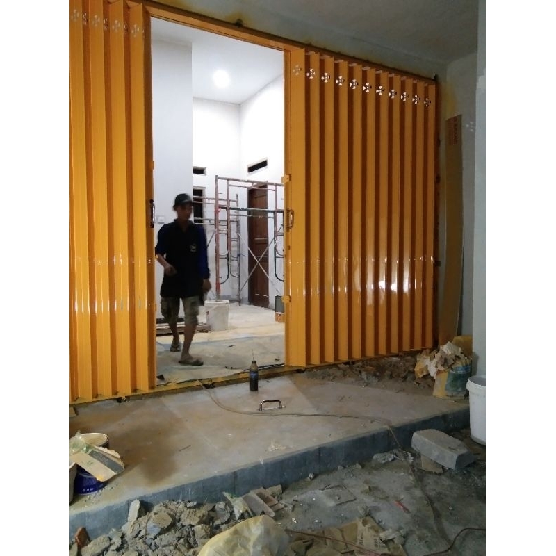 Jual pintu besi harmonika berkualitas | Shopee Indonesia