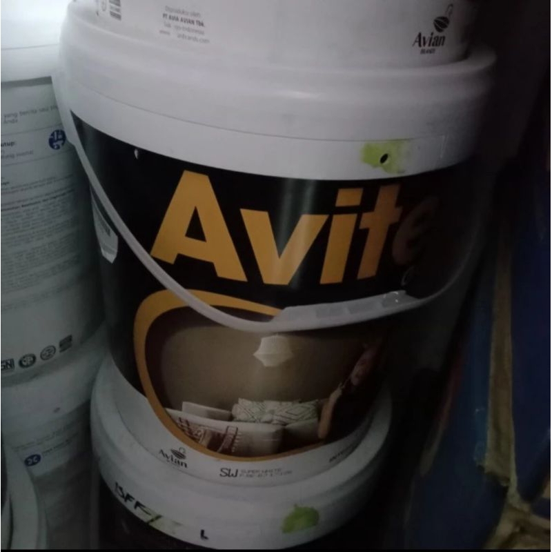 Jual Avitex Gold Cat Tembok Interior Dan Exterior 25 Kg Avian | Shopee ...