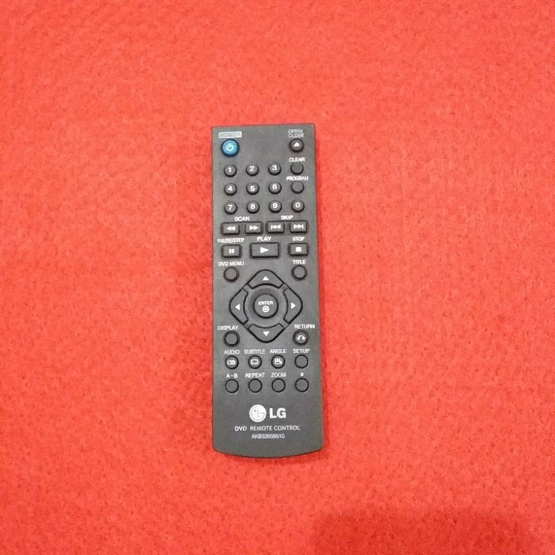 Jual REMOTE CONTROL DVD LG SERI AKB33659510 ORIGINAL TANPA TUTUP ...