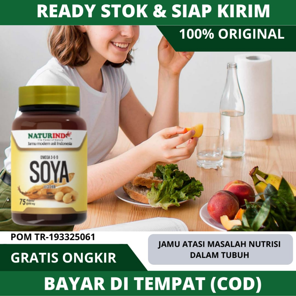 Jual SOYA OMEGA OSL 3-6-9 CAPSUL OBAT DAYA TAHAN TUBUH IMUN HERBAL ...