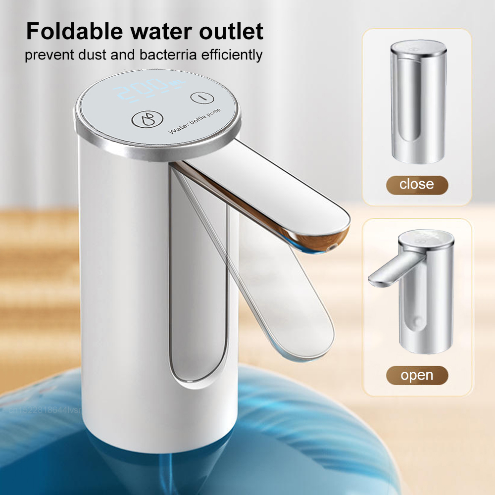 Jual Whale Pompa Galon Dispenser Air Minum Charge Usb Gallon Pump Botol ...