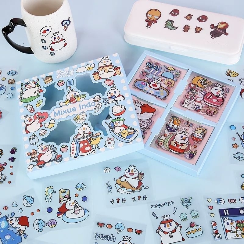 Jual STIKER MIXUE BARU LUCU MURAH isi 100 lembar | Shopee Indonesia