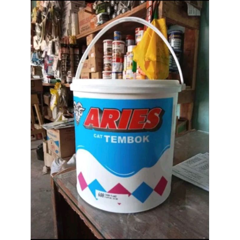 Jual CAT TEMBOK ARIES CAT DINDING DARI AVIAN KEMASAN 5KG | Shopee Indonesia Jual CAT TEMBOK ARIES CAT DINDING DARI AVIAN KEMASAN 5KG | Shopee Indonesia