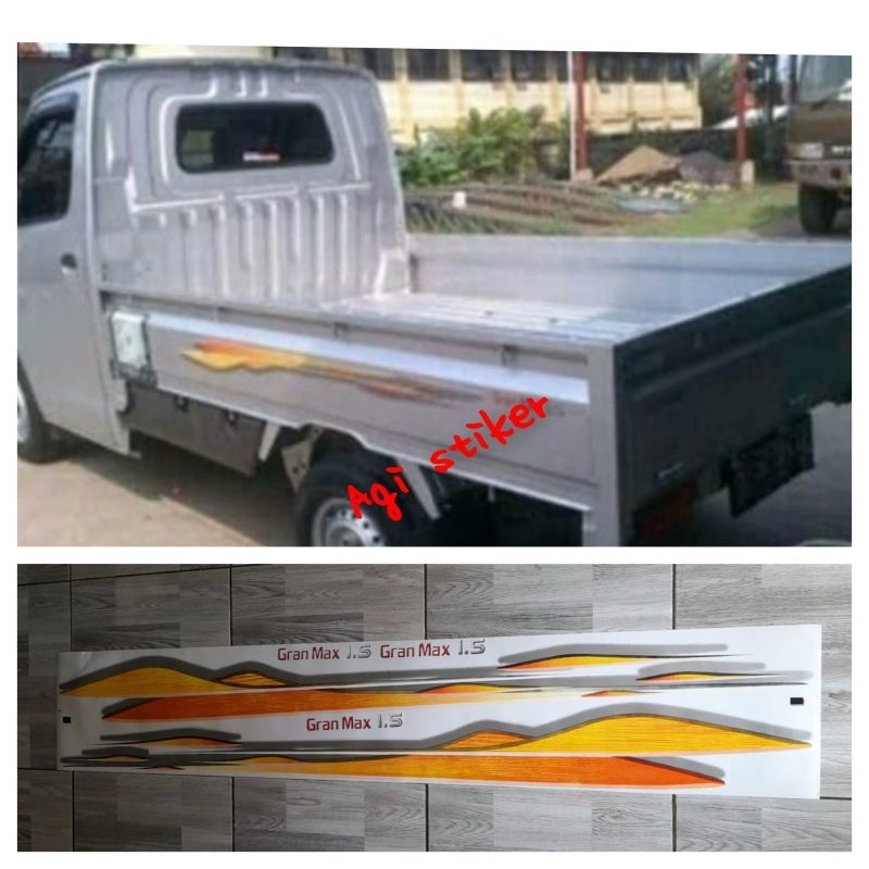 Jual List body stiker Daihatsu Grandmax 100% orginal 1, 5cc/1,3 pickup ...