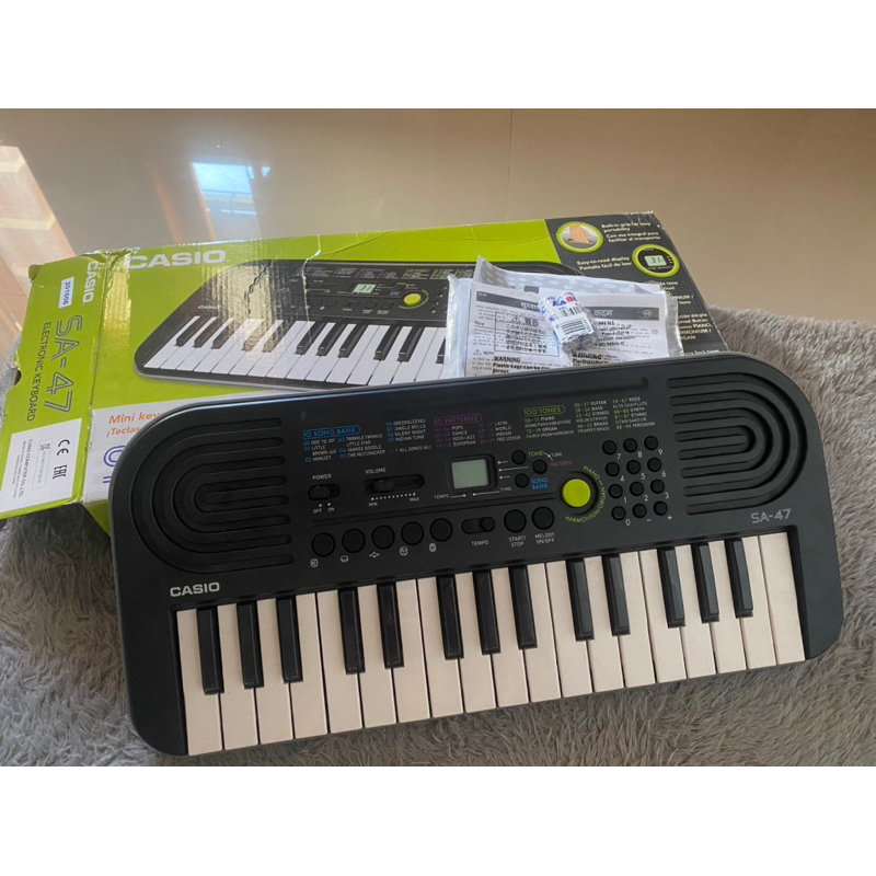 Jual Casio mini keyboard SA47 ori | Shopee Indonesia