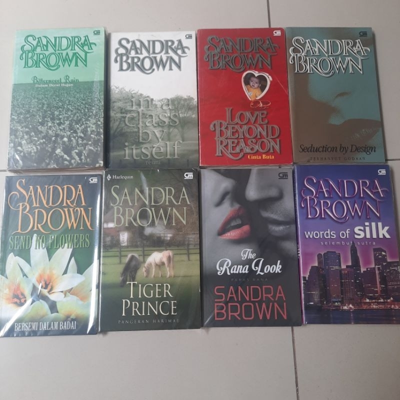 Jual Novel SANDRA BROWN kolpri | Shopee Indonesia