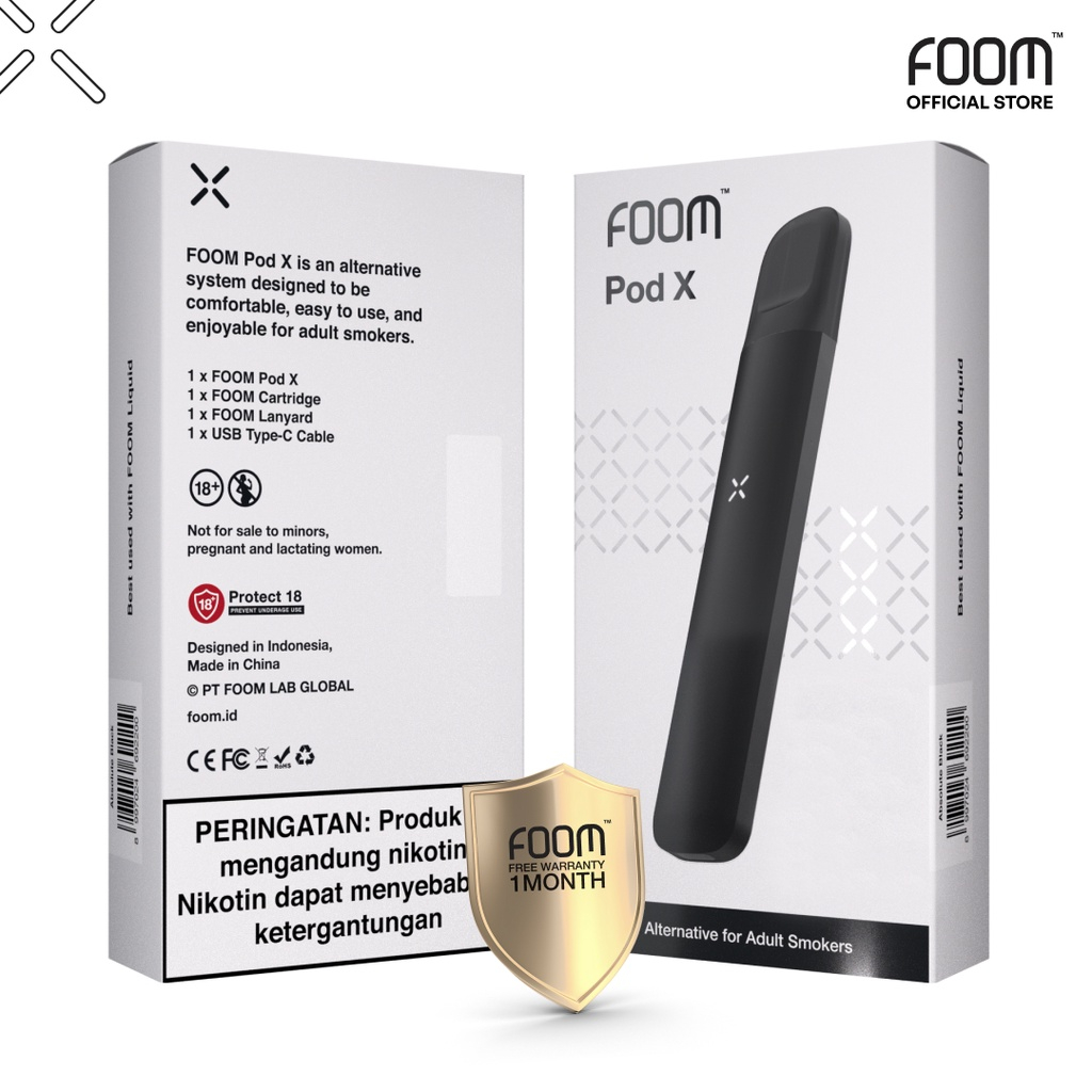Jual FOOM POD X STARTER KIT (DEVICE ONLY) | Shopee Indonesia