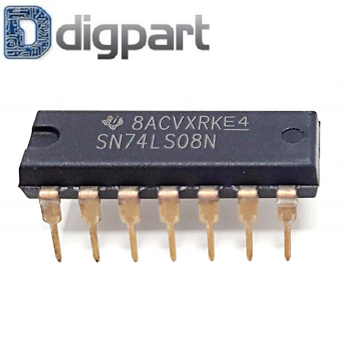 Jual SN74HC08N SN74HC08 74HC08 7408 AND Gate Logic TTL | Shopee Indonesia