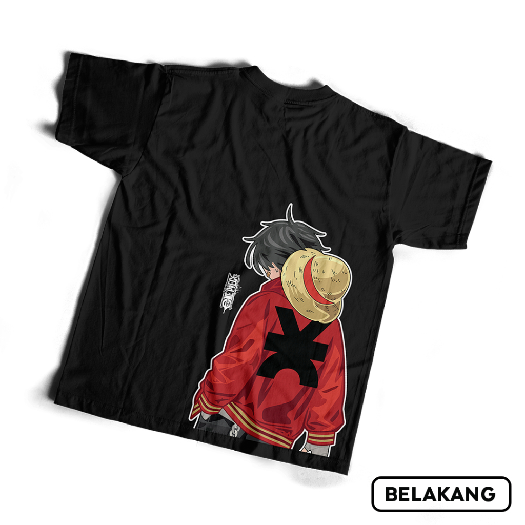 Jual Baju Kaos Anime One Piece - Big 3 Shounen Luffy | Shopee Indonesia