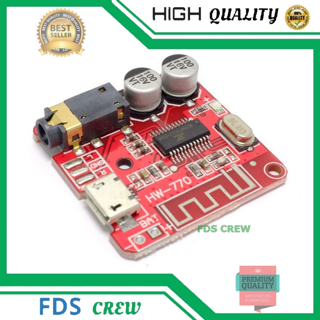 Jual Modul Bluetooth mp3 Speaker Audio reciver Amplifier stereo ...