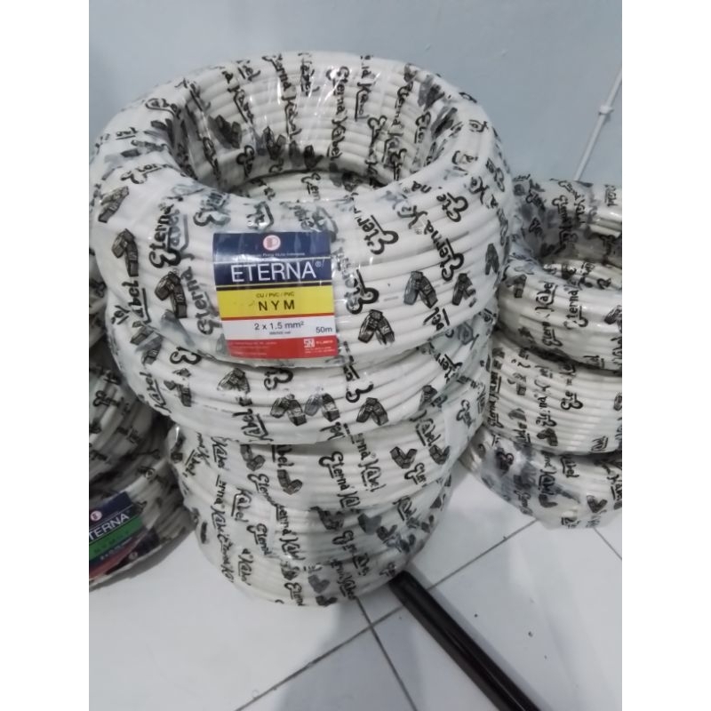 Jual KABEL ETERNA NYM 2X1,5 | Shopee Indonesia