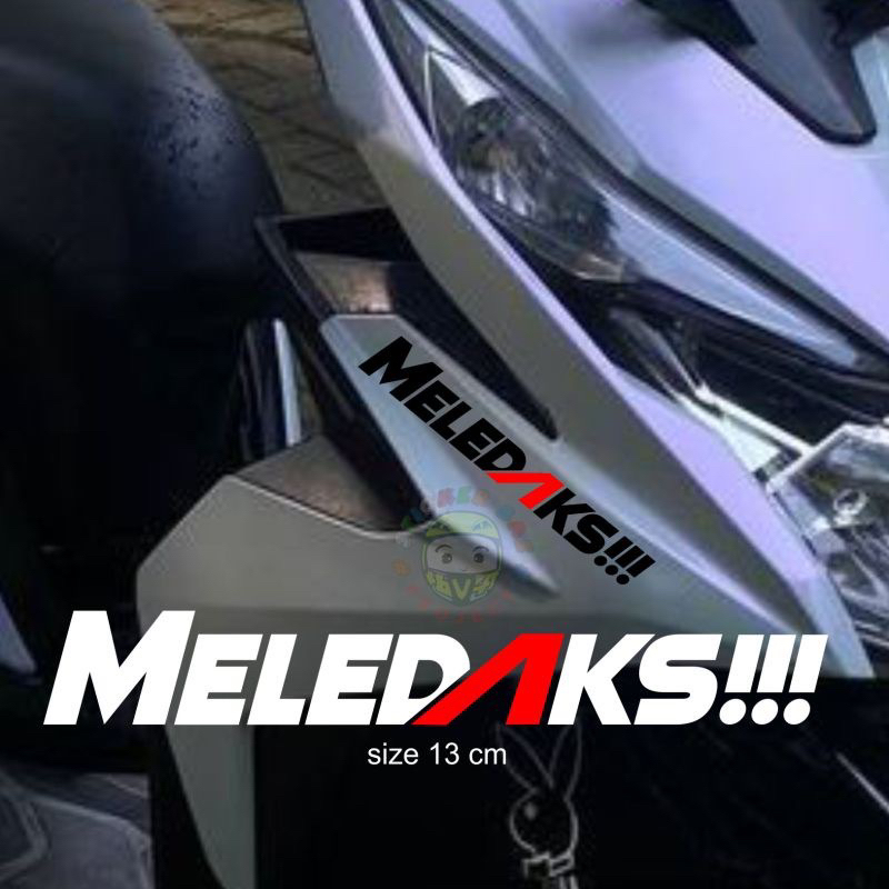 Jual Stiker Meledaks !!! Stiker bagus untuk motor & Mobil | Shopee ...