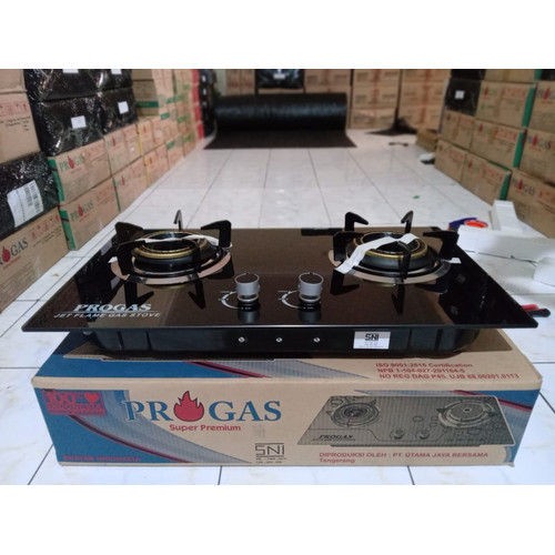 Jual KOMPOR PROGAS 2 TUNGKU KACA FULL HITAM NEW PRODUK!!! | Shopee ...