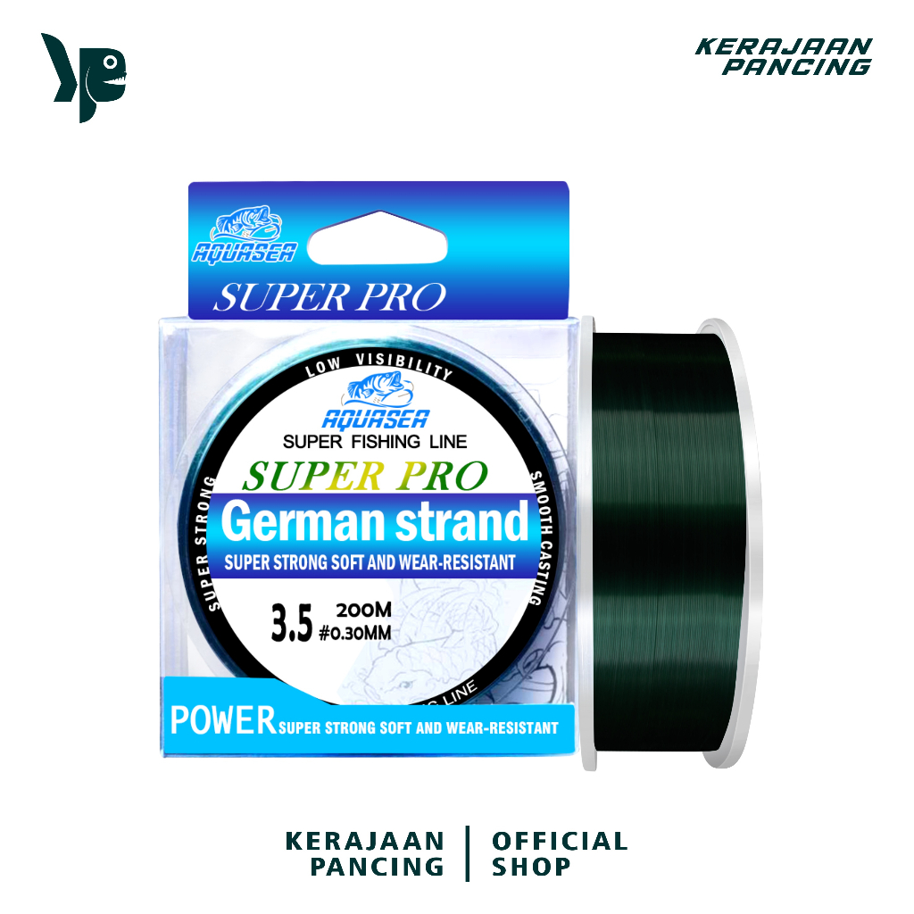 Jual Kerajaan Pancing - Tali Pancing Germany Warna Hijau Tua Fishing ...