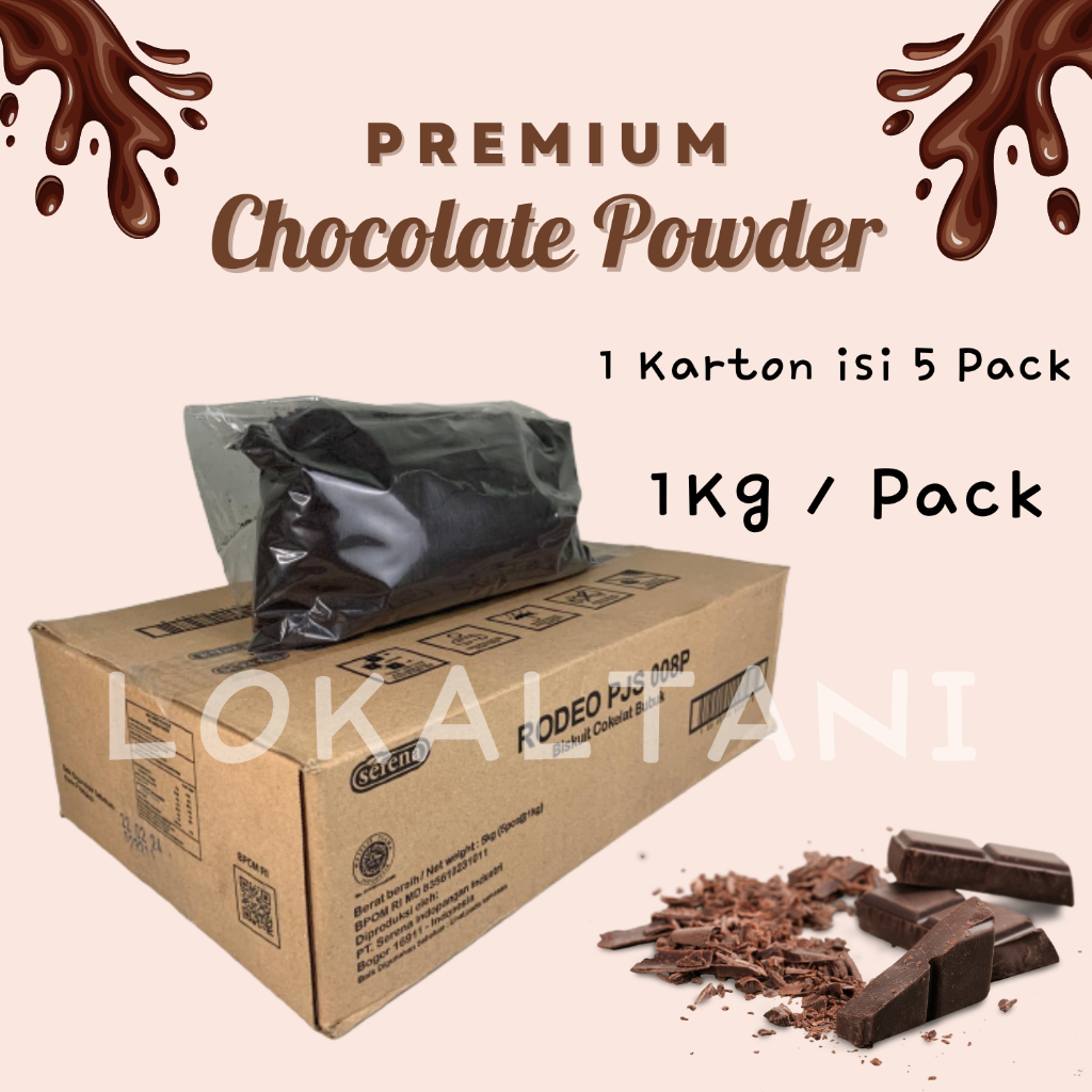 Jual Rodeo Biskuit Coklat Bubuk Halus / Remahan Biskuit coklat / 5 Pack ...