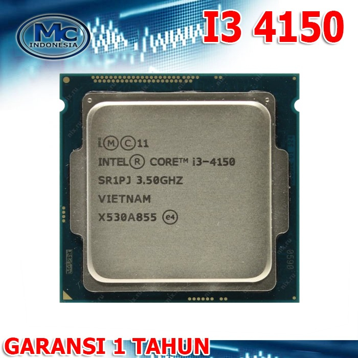 Jual Processor Intel Core i3 4130 4150 4160 4170 SOCKET 1150 | Shopee ...