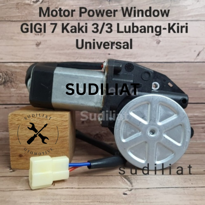 Jual MOTOR POWER WINDOW GIGI 7 KAKI 3 UNIVERSAL - KIRI | Shopee Indonesia