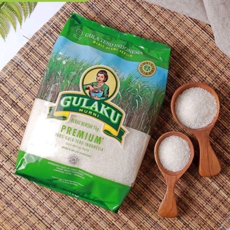 Jual GULAKU Gula Pasir Kemasan 1 kg | Shopee Indonesia