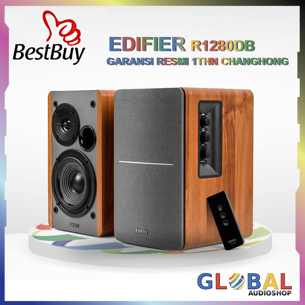 Jual Edifier R1280DB Speaker Active Bluetooth Garansi Resmi Changhong 1 Thn | Shopee Indonesia