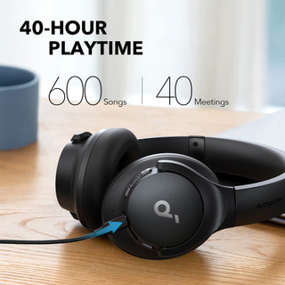 Jual Soundcore by Anker Q20i Bluetooth Headphones with Mic Hi-Res ...