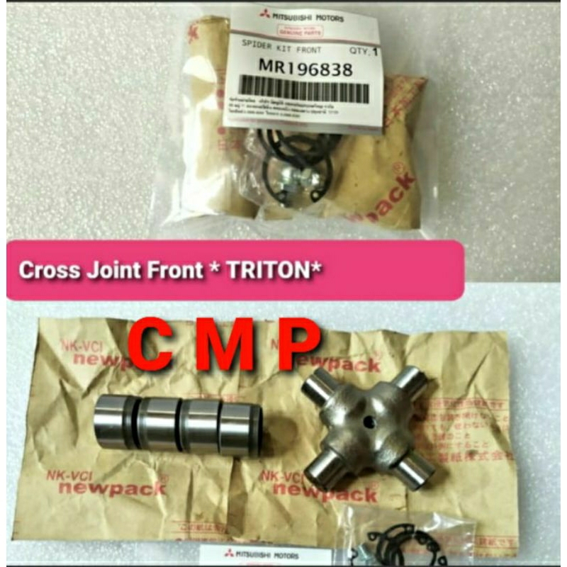 Jual CROSS JOINT KOPEL SPIDER KIT DEPAN/FRONT MITSUBISHI TRITON ...