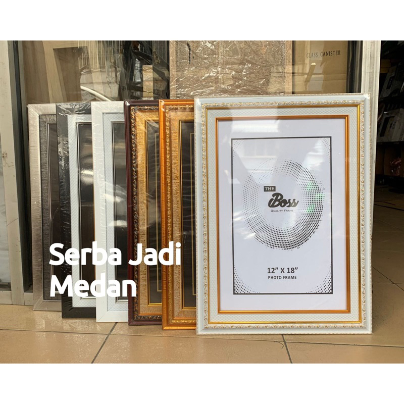 Jual Bingkai Foto 12R+ LINEN / 30x45cm /12x18inchi 112RI | Shopee Indonesia