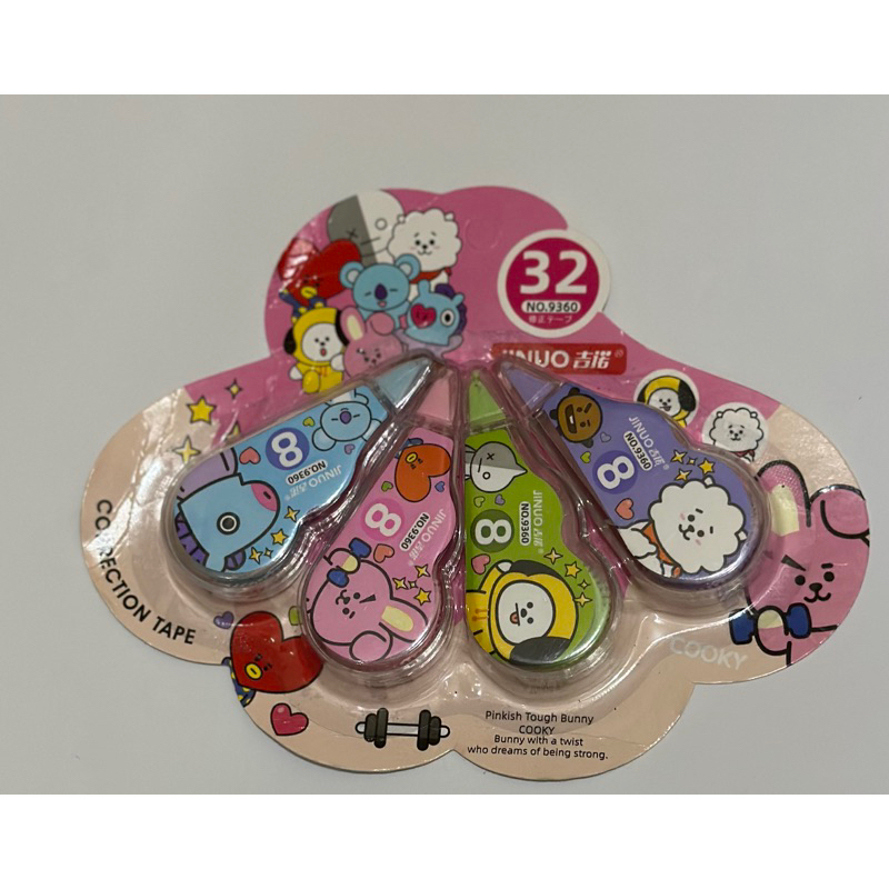 Jual TIPE X atau COREECTION TAPE BT21 | Shopee Indonesia