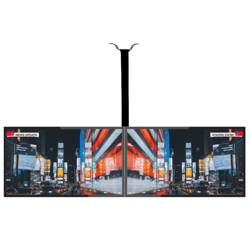 Jual Bracket tv gantung ceiling 10 12 24 32 40 40 inch dual TV ...