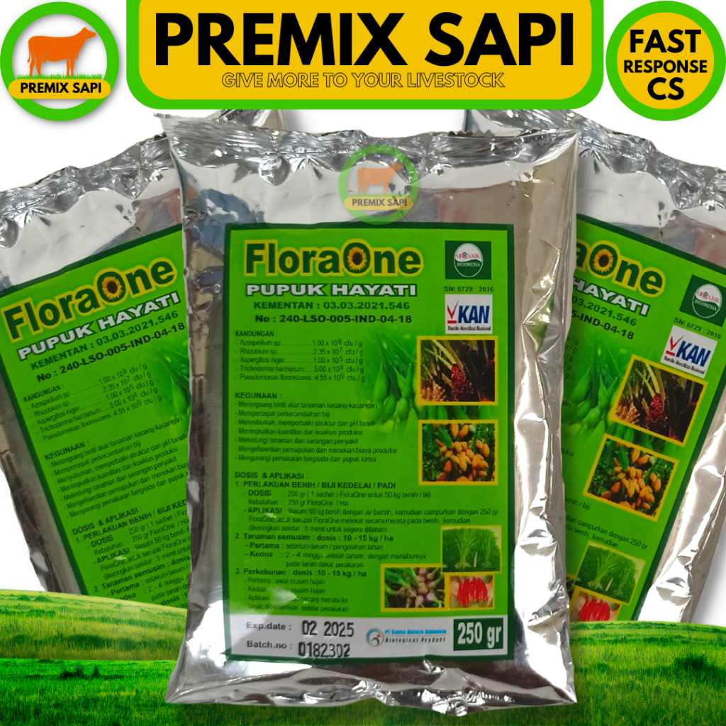 Jual FLORA ONE 250 Gram - Floraone - Tricoderma - Pupuk Hayati - Pupuk | Shopee Indonesia