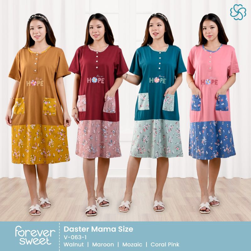 Jual TERMURAH FOREVER SWEET Concept Daster Tangan Mama Size U 604, V 063 - 1, V 316 - 6, V 335 ...