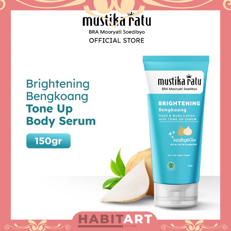 Jual Mustika Ratu Brightening Bengkoang Tone Up Body Serum 150 ml ...