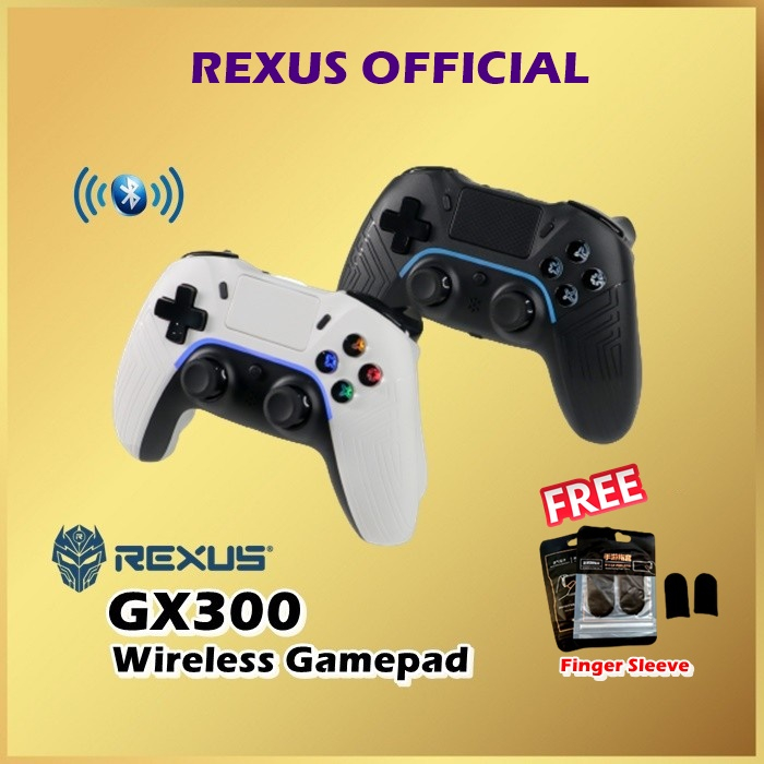 Jual Rexus Gladius GX300 Dual Mode Wireless Bluetooh Gamepad Joystick ...