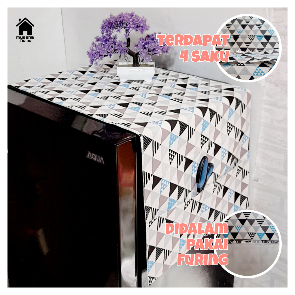 Jual Cover Kulkas 1 Pintu Sarung Kulkas 2 Pintu Tempat Kulkas Tutup ...