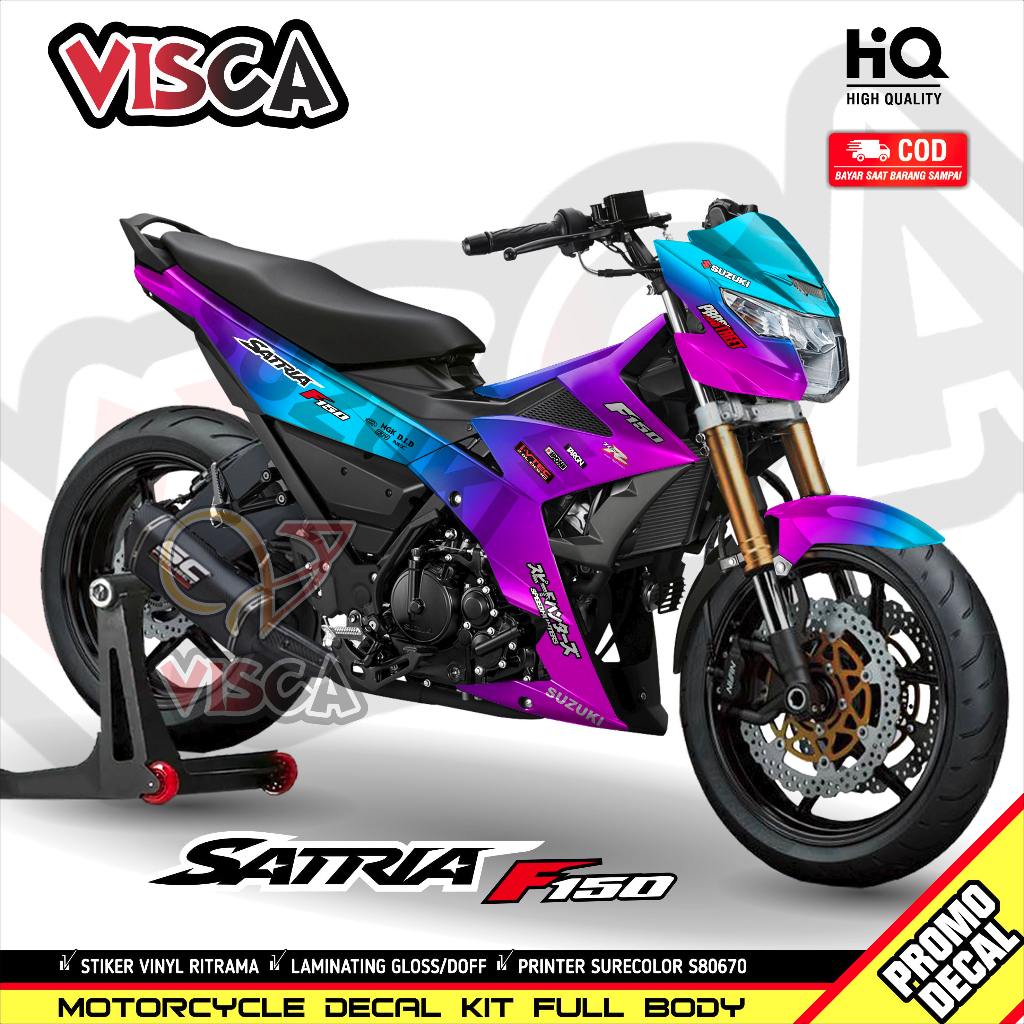 Jual Decal Satria Fu 150 Fi Full Body Stiker Satria Fu Fi Full Body ...