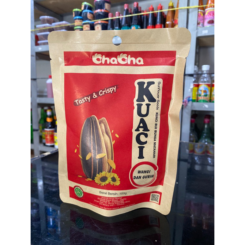 Jual kuaci cha cha 100gr / kuaci / snack jadul / snack / Bunga matahari ...